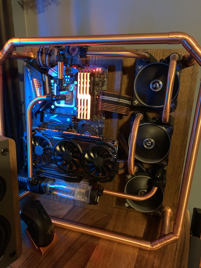 Copper loop 1 year update. Still going strong - 9GAG