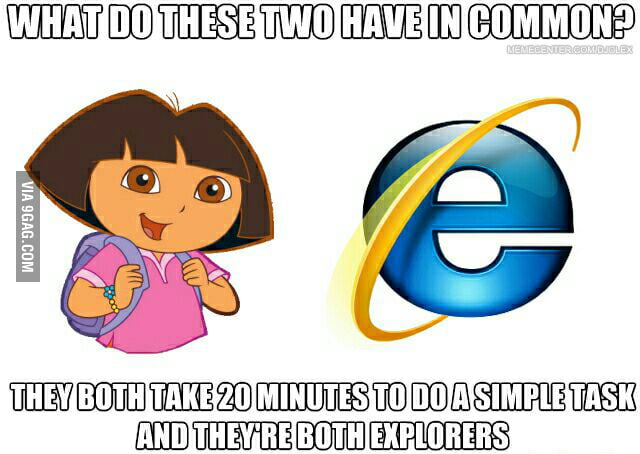 Dora the internet explorer - 9GAG