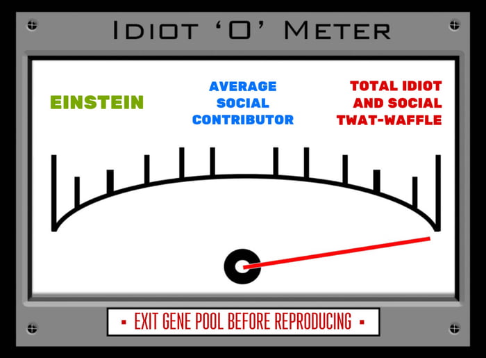Idiot ‘O’ Meter - 9GAG