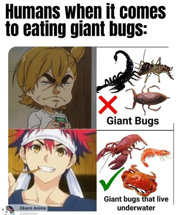 I prefer crustaceans - 9GAG