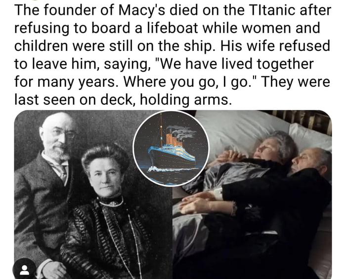 As the Titanic began sinking into the freezing ocean, women and children were ushered into ...