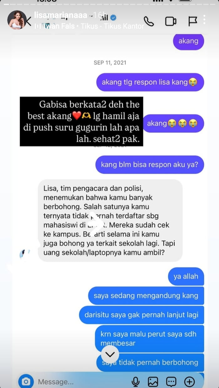 Cewek dihamilin bang Ridwan Kimochii lagi mencari keadilan. - 9GAG