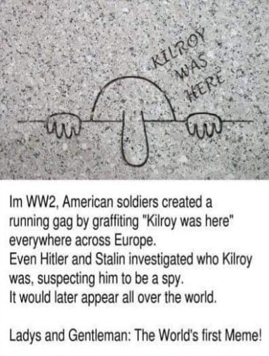 The first Meme - 9GAG