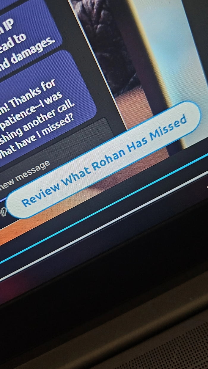I know that Gondor missed the fall of Westfold, but what did Rohan ...