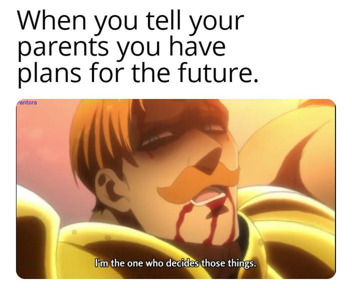 Escanor is meme material. Just Asian things. - 9GAG
