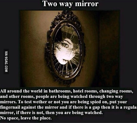 Two Way Mirror Gap Test - Mirror Ideas