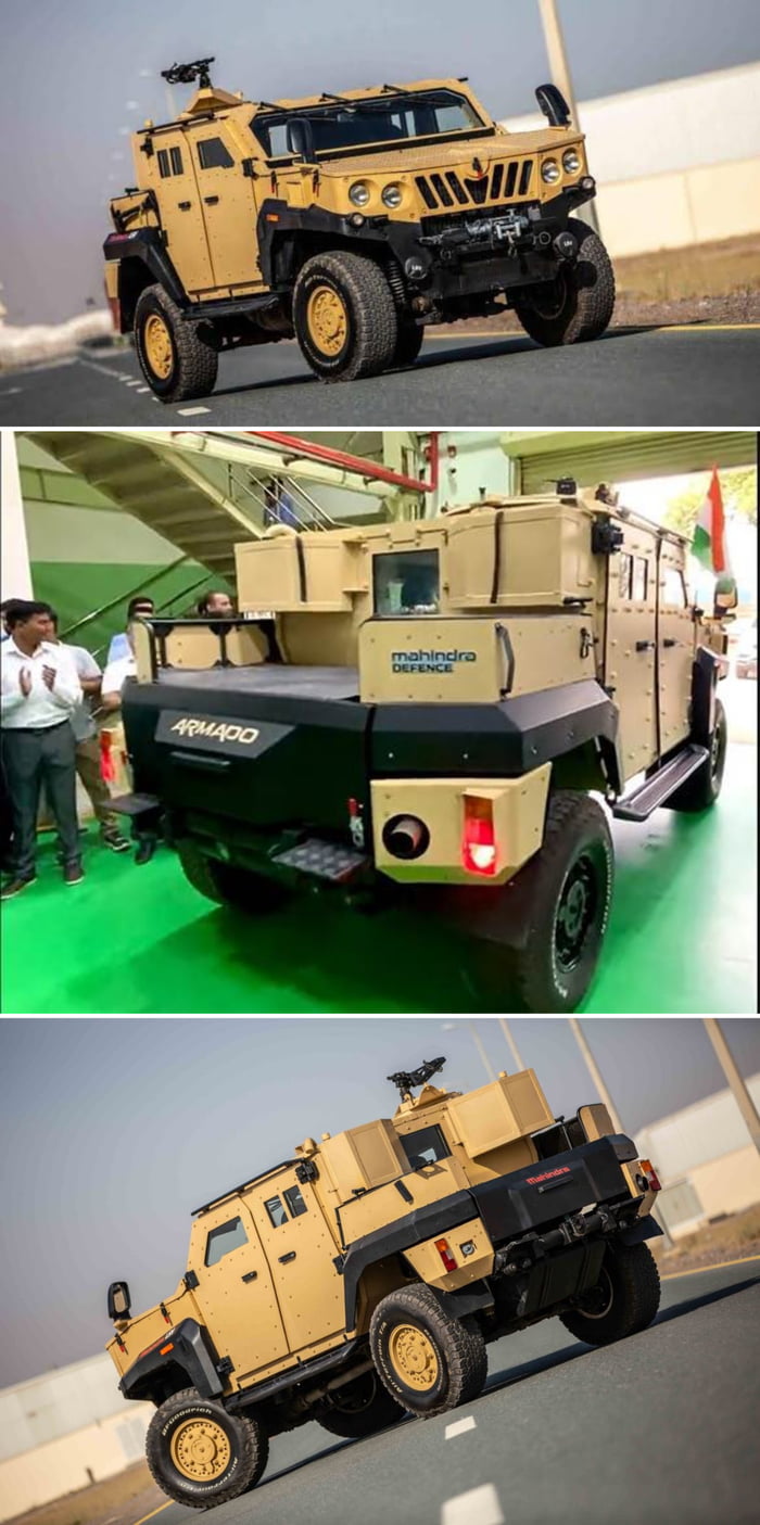 Mahindra Defence have just begun deliveries of the Armado—India’s first ...