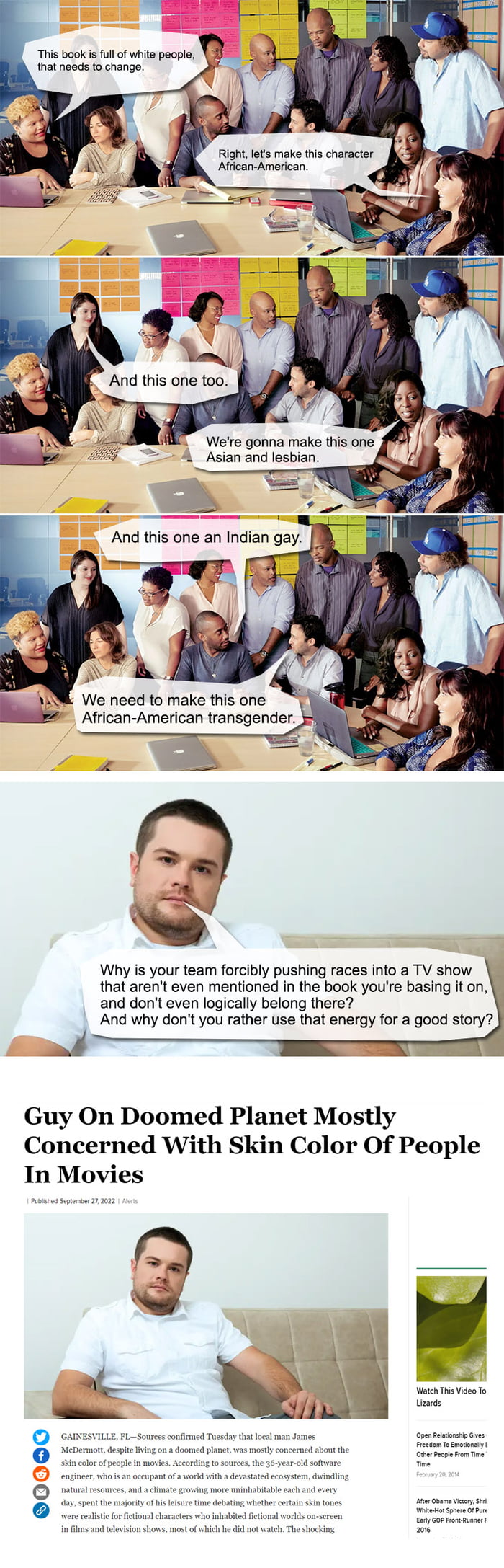 Race swapping - 9GAG