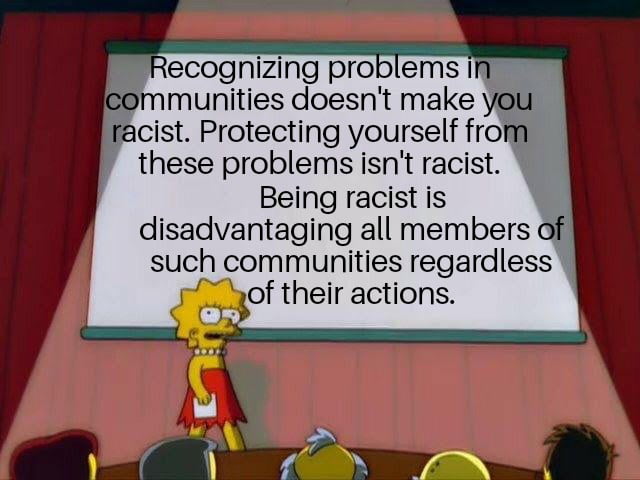 For all the posts speaking of pattern recognition & racism... - 9GAG