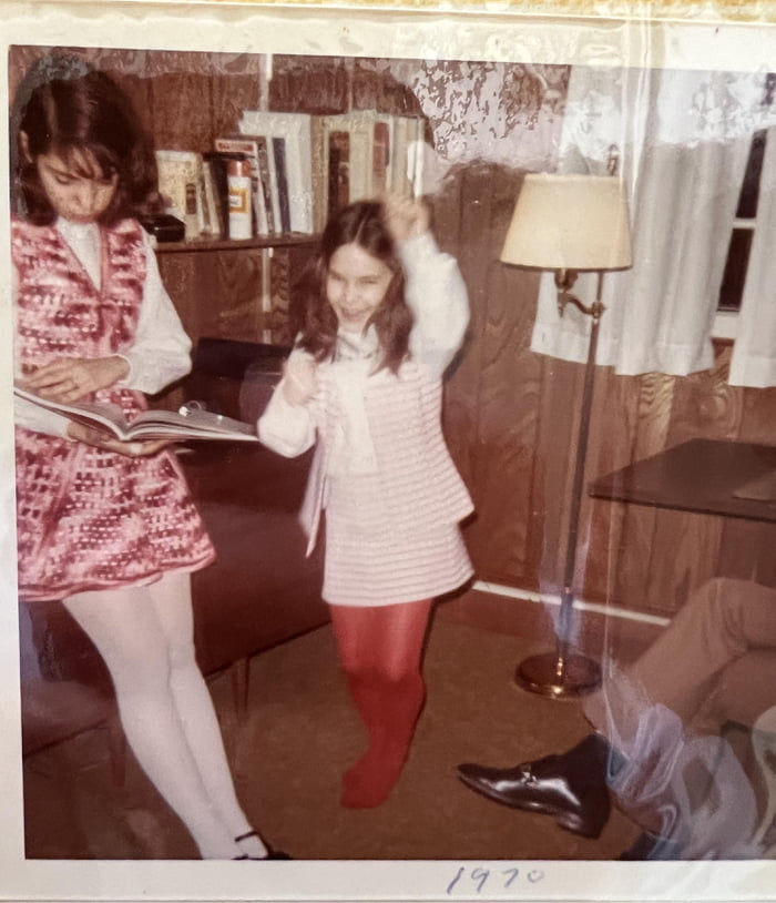 Me circa 1970 looking very 70s ish doing some kind of dance - 9GAG