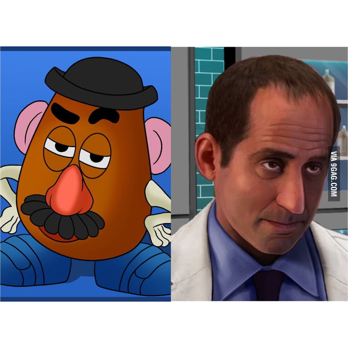 Dr Taub from House is Mr Potato Head without the mustache. - 9GAG