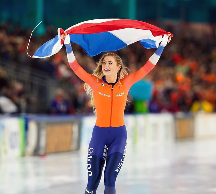 Jutta Leerdam The Dutch Speed Skater, Current World Champion In The ...