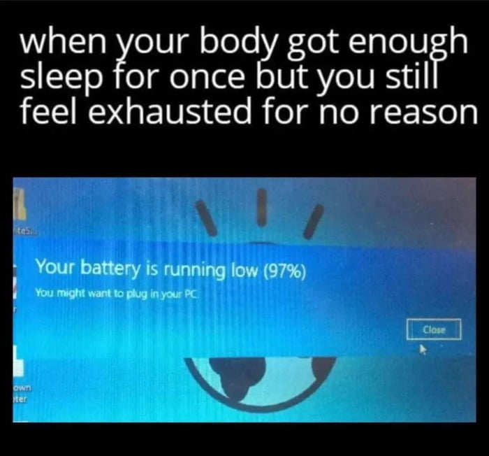 Might need a restart - 9GAG