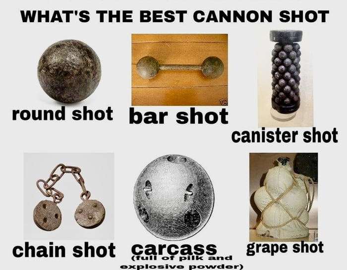 Chain shot is the best - 9GAG