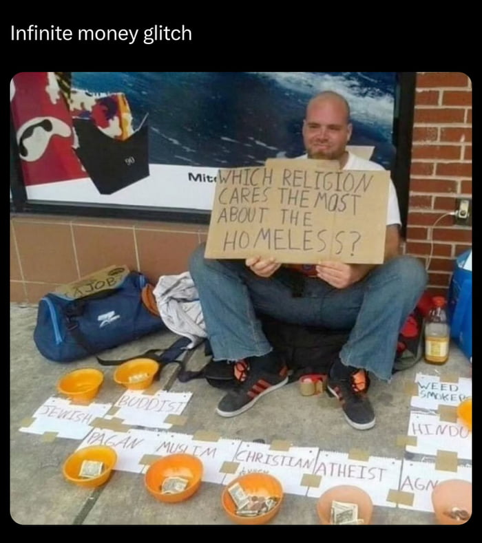 He cracked the code to charitable donations. - 9GAG