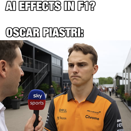 Best Funny oscar piastri Memes - 9GAG