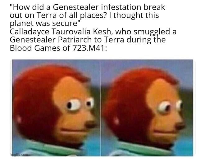 Take a break from all of the Primarch GF memes and instead focus on ...