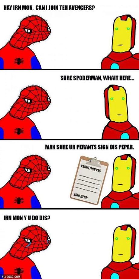 Best Funny spooderman Memes - 9GAG