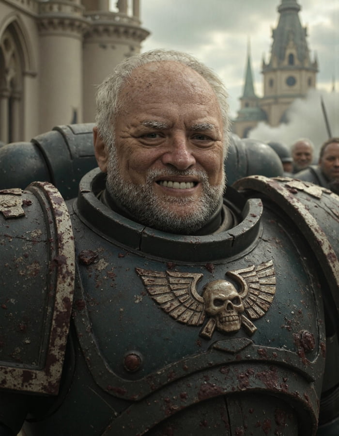 Everything is going fine in the Imperium of Man! - 9GAG