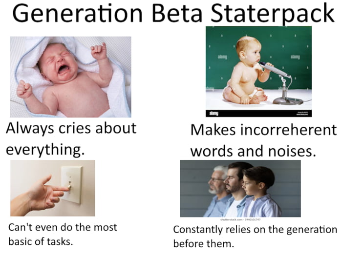 Generation Beta Starter Pack - 9GAG