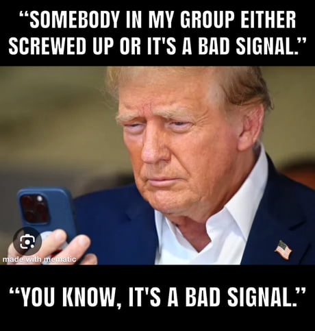 Best Funny signalgate Memes - 9GAG
