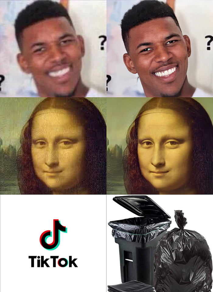 Some pictures enhanced by AI - 9GAG