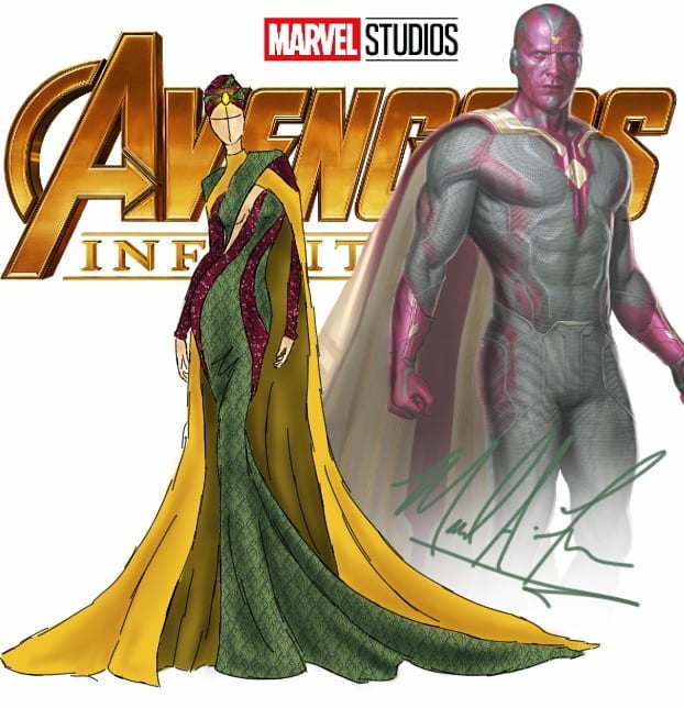 24 Marvel Costumes Reimagined As Elegant Evening Dresses - 9GAG