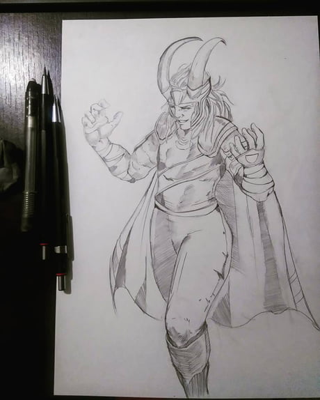 Easy Loki Sketch
