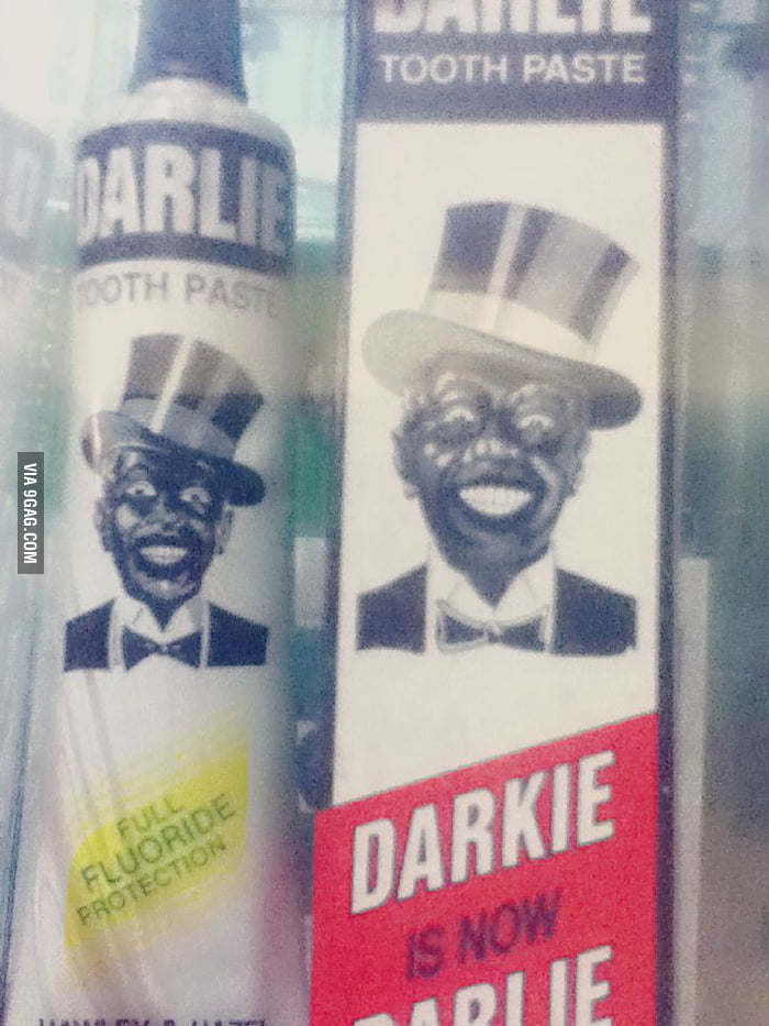 The old darlie toothpaste were creepy... - 9GAG
