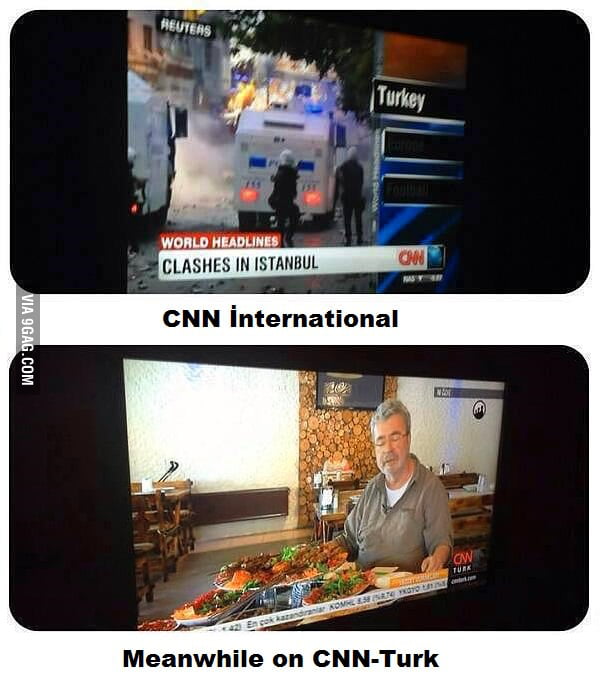 CNN International vs. CNN Turkey - 9GAG