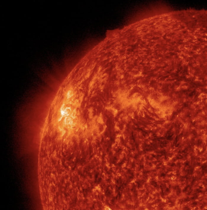 One of the biggest sunspots in years is emerging over the sun's ...