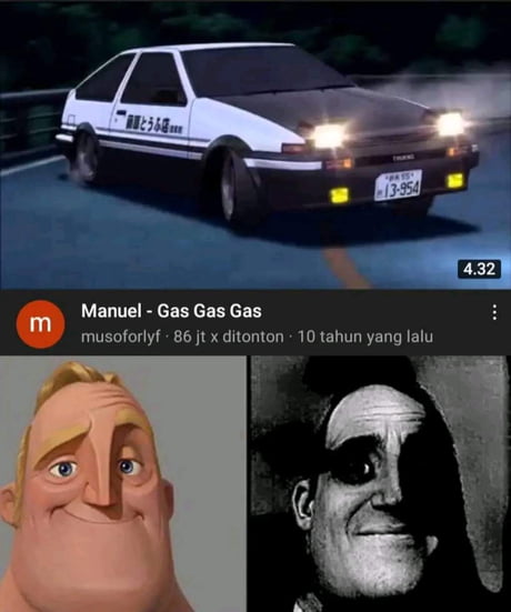 Initial D Funny Meme