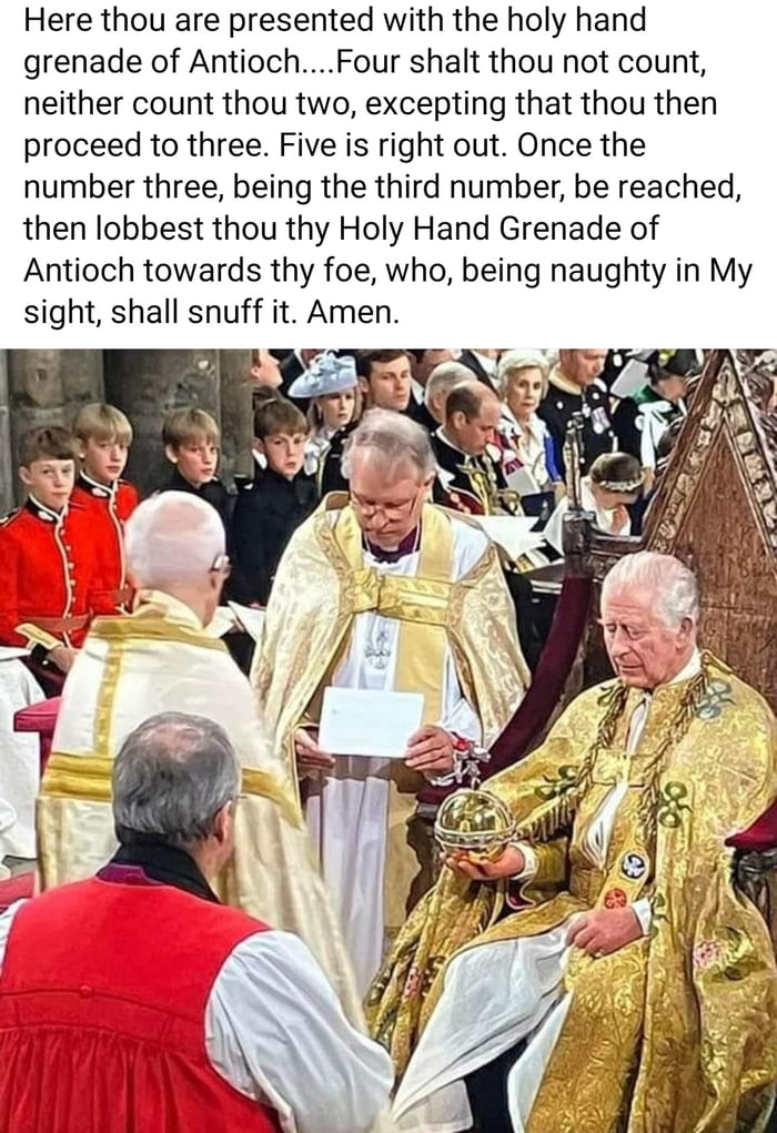 Holy hand grenade - 9GAG