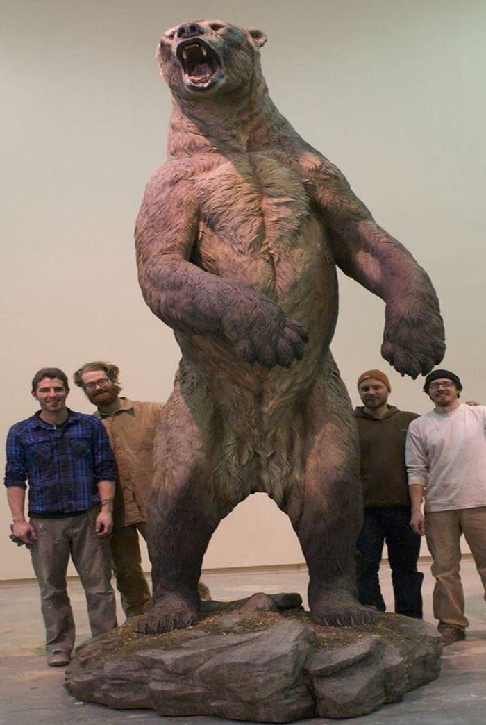 The Short Nosed Bear. It’s believed that they delayed human migration ...