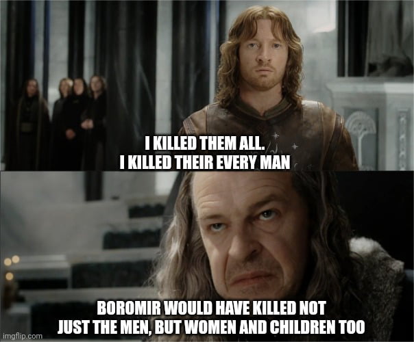 We all felt sad for Faramir at one point - 9GAG