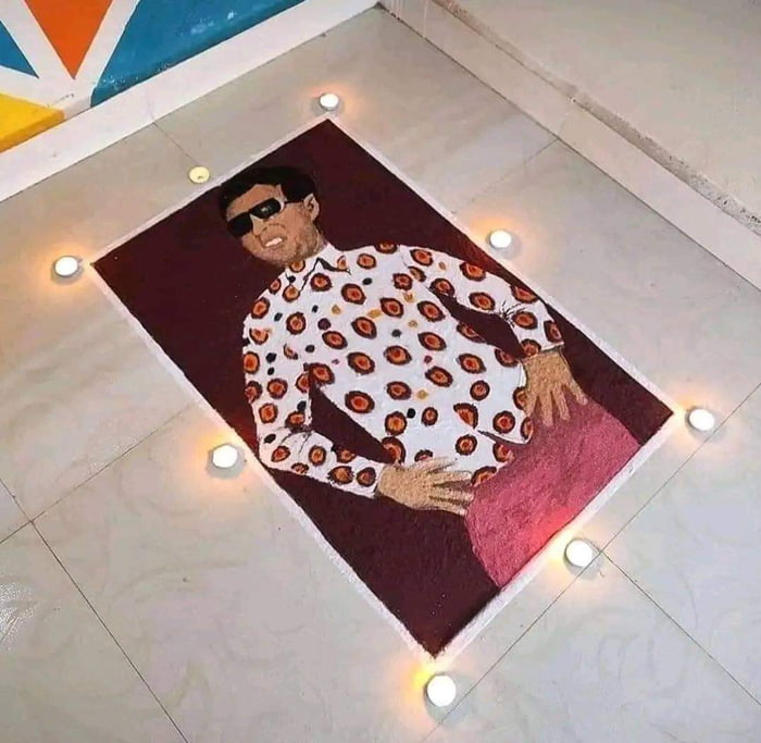 Meme wali Rangoli collection! Inspiration leni to le lo. - 9GAG