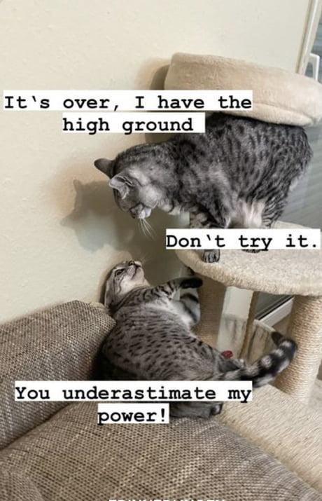 Best Funny high ground Memes - 9GAG
