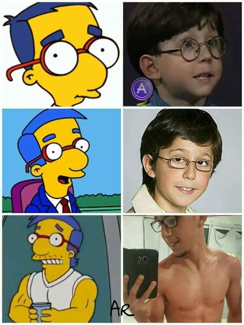 Real life Milhouse - 9GAG