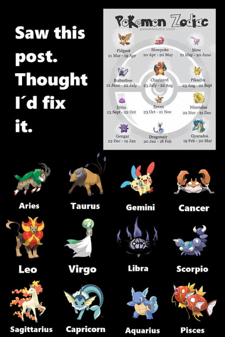 Libra pokemon zodiac signs 60 photos - Youhoroscope.com