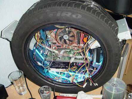 When you need to build a pc, but you spent all your money in car parts ...