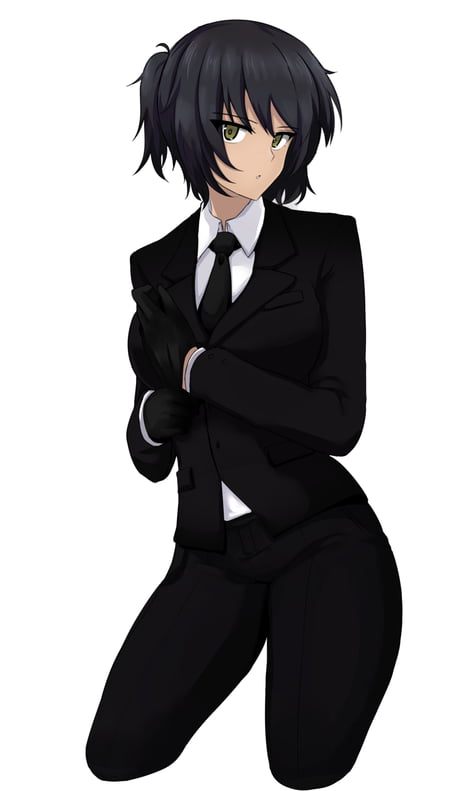 Female Butler Outfit Anime