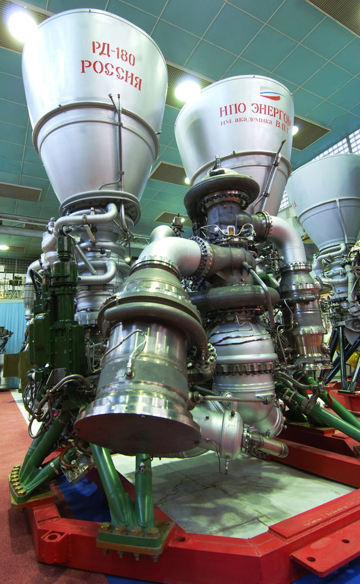 NPO Energomash (part of Roscosmos) plans to send six RD-180 engines for ...