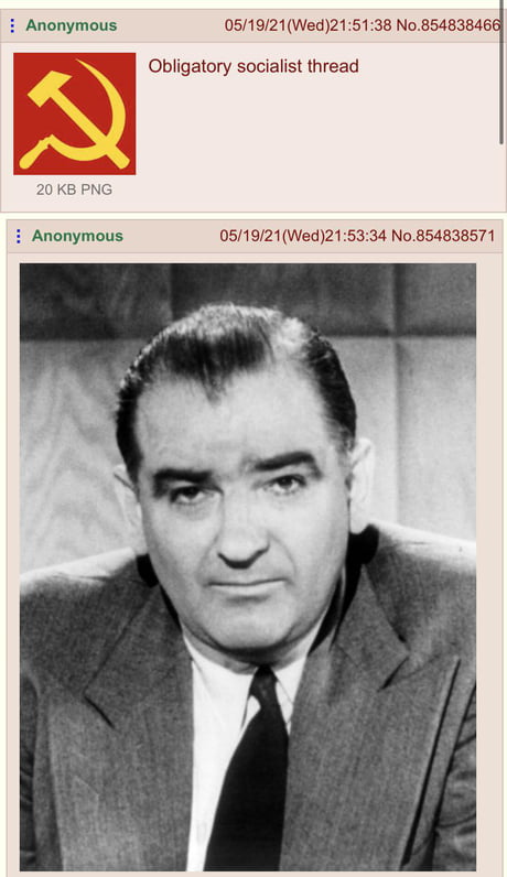 Best Funny joseph mccarthy Memes - 9GAG