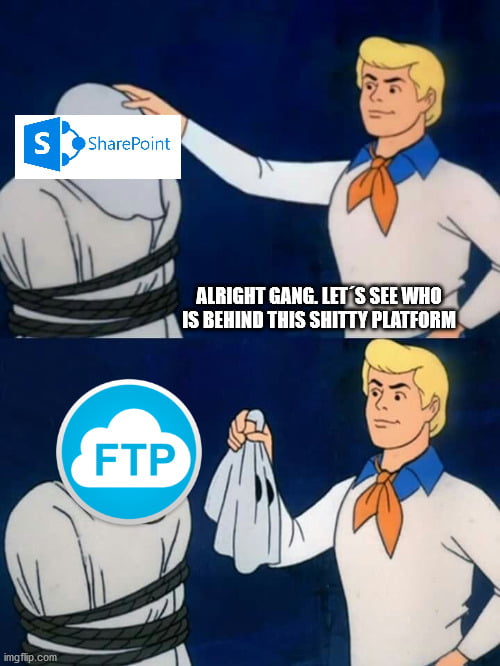 I f**king hate SharePoint. Hard to use and just a better graphics than ...