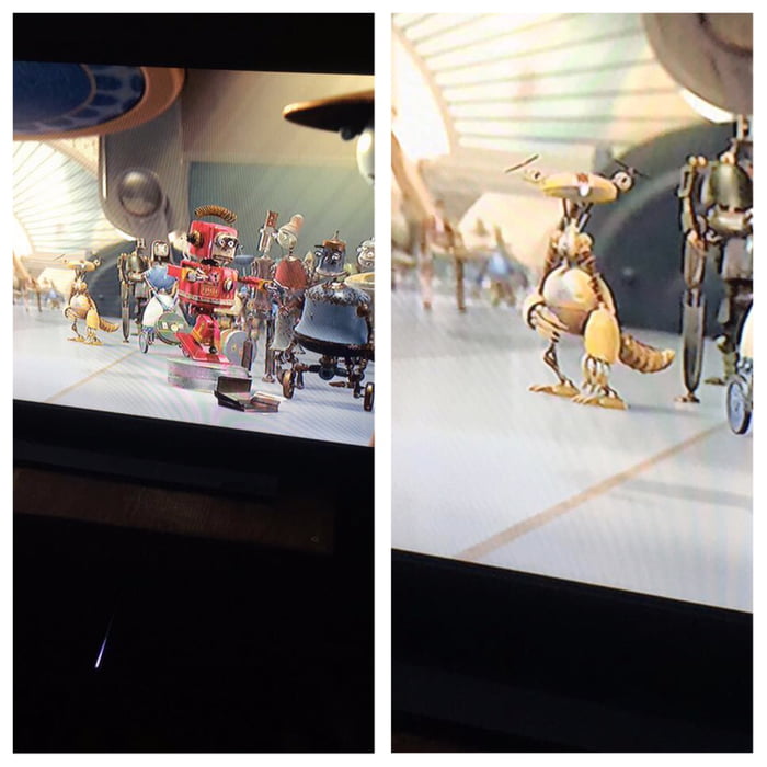 Was watching Disney Robots when I realized in the background they have ...
