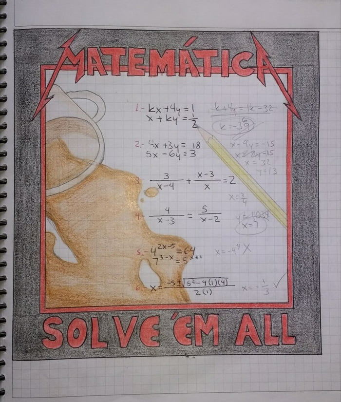 I saw the "Matematica: master of numbers" cover and decided to make my ...