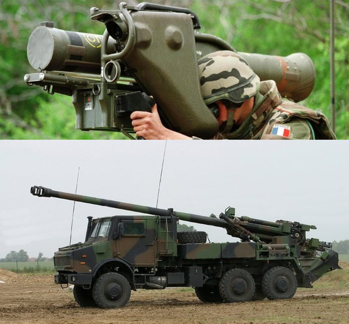 Just in: France has delivered Milan missile launchers as well as Caesar ...