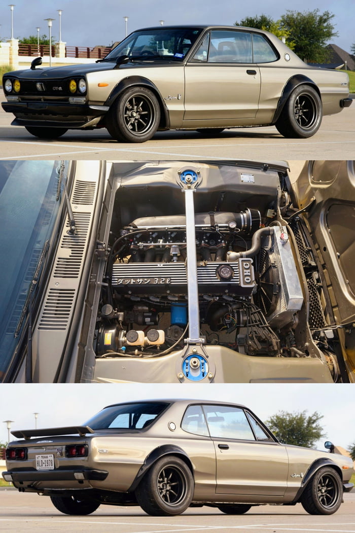 1972 Nissan Skyline C10 3.2 Rebello Racing I6 R31-5spd - 9GAG