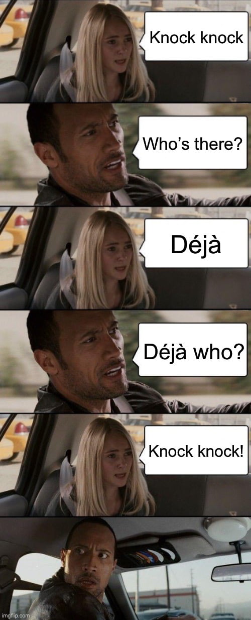 Meme turned into a knock knock-joke - 9GAG