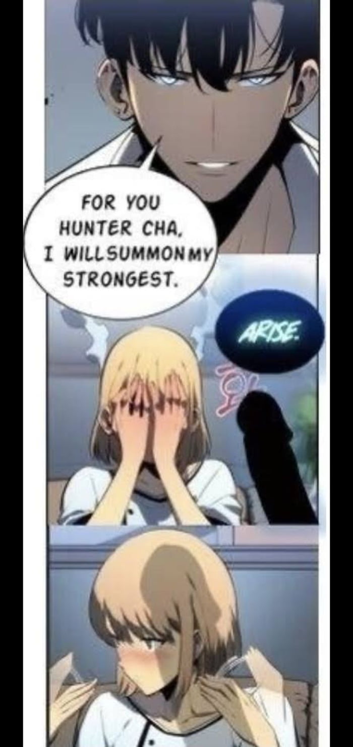 Solo leveling. - 9GAG